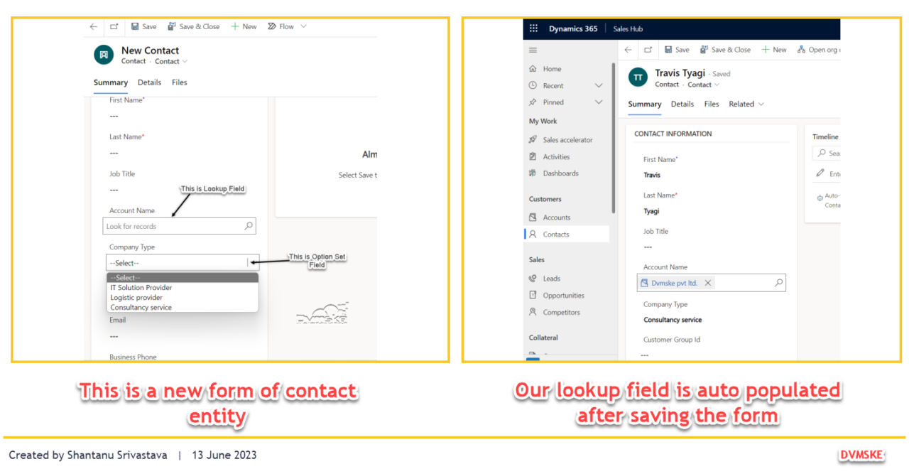 Set Lookup Field Value Using Javascript In Microsoft Dynamics 365 Ce Crm Microsoft Dynamics